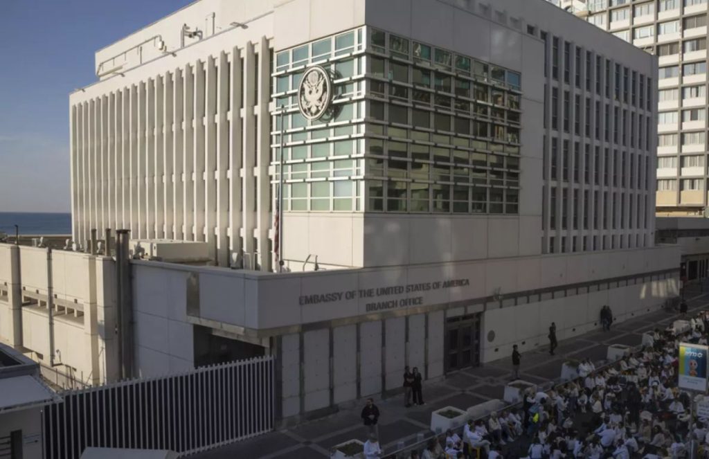 United States Closes Its Embassy in Israel After Iranian Missile Strike ...